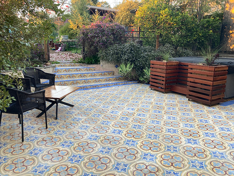 Transforming Outdoor Spaces with Cement Tiles: Tips and Ideas